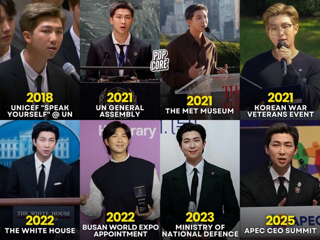 BTS Continue To “Pave The Way“: RM Draws Attention After Making A Request To World Leaders At ...